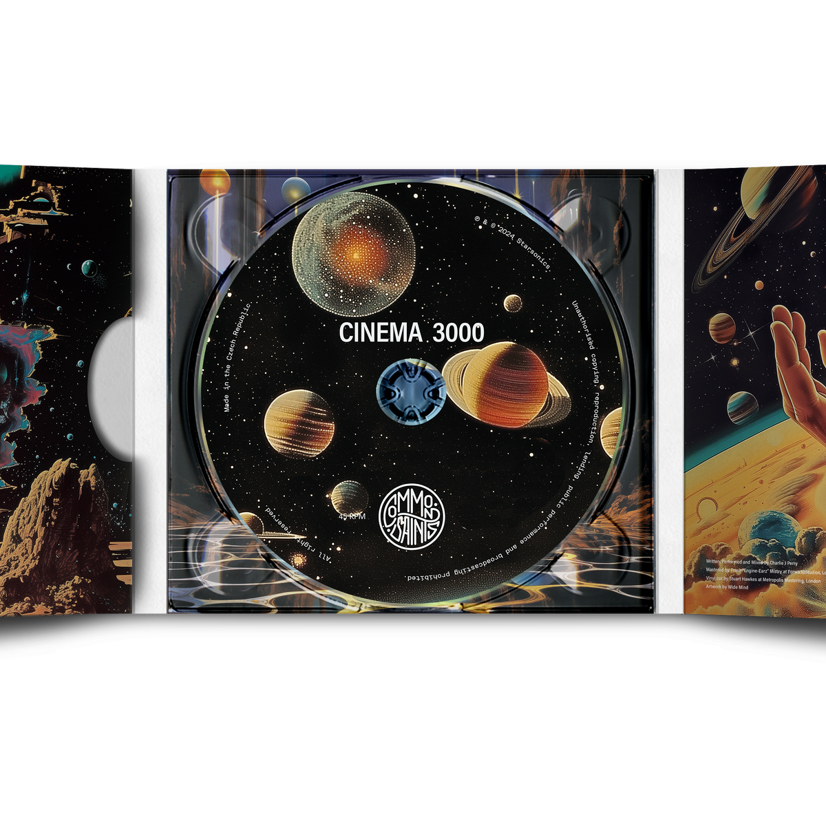 Cinema 3000 Compact Disc (Signed) – Common Saints